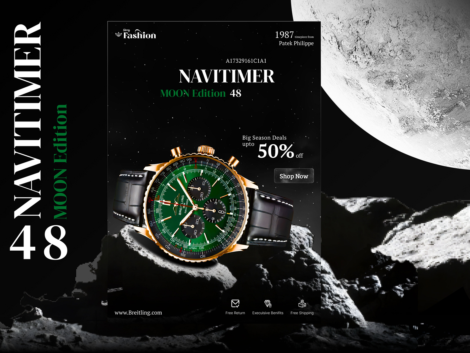 Watch Poster Design by Mr Dipanshu on Dribbble
