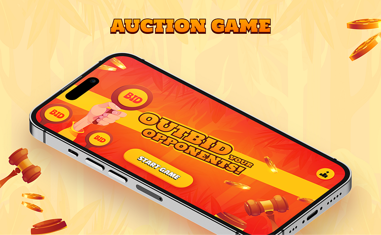 Auction Game by WebOsmotic on Dribbble