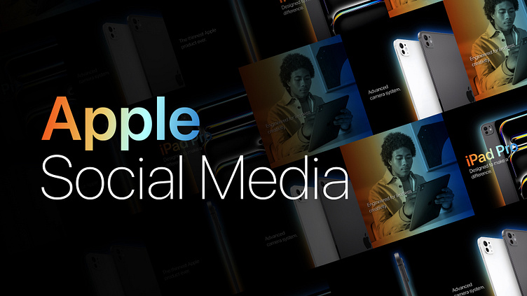 Apple Social Media (Concept Project) by chrisskaa on Dribbble
