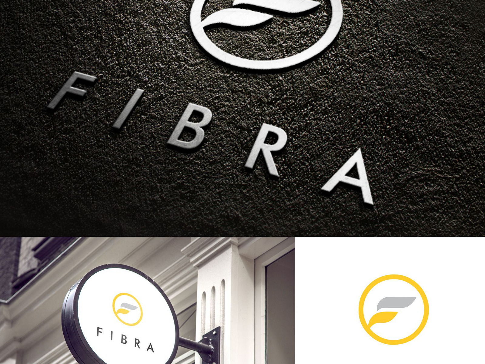 Fibra Logo by Sigma Arts on Dribbble