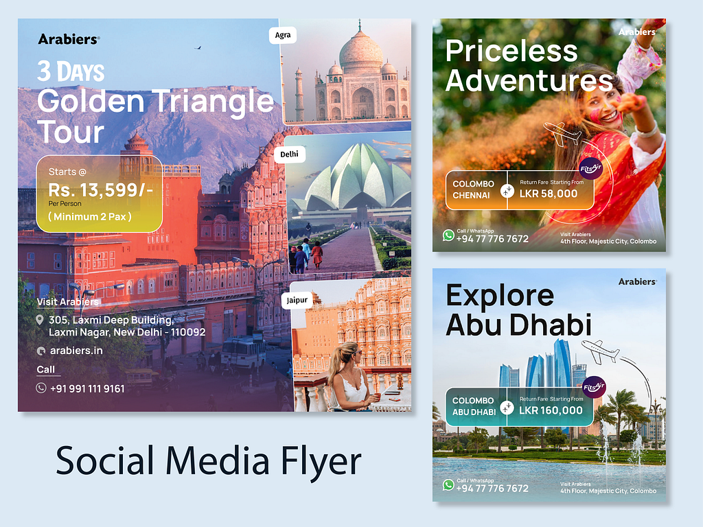 Social Media Flyers by Medhavi Jayasinghe on Dribbble