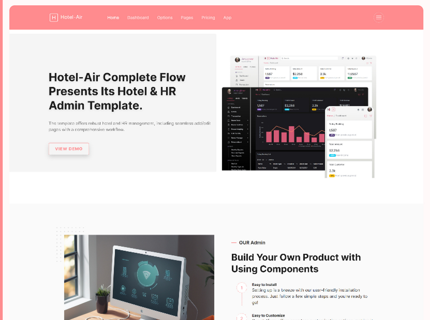 HotelAir : Hotel Management System by Pixelwibes on Dribbble
