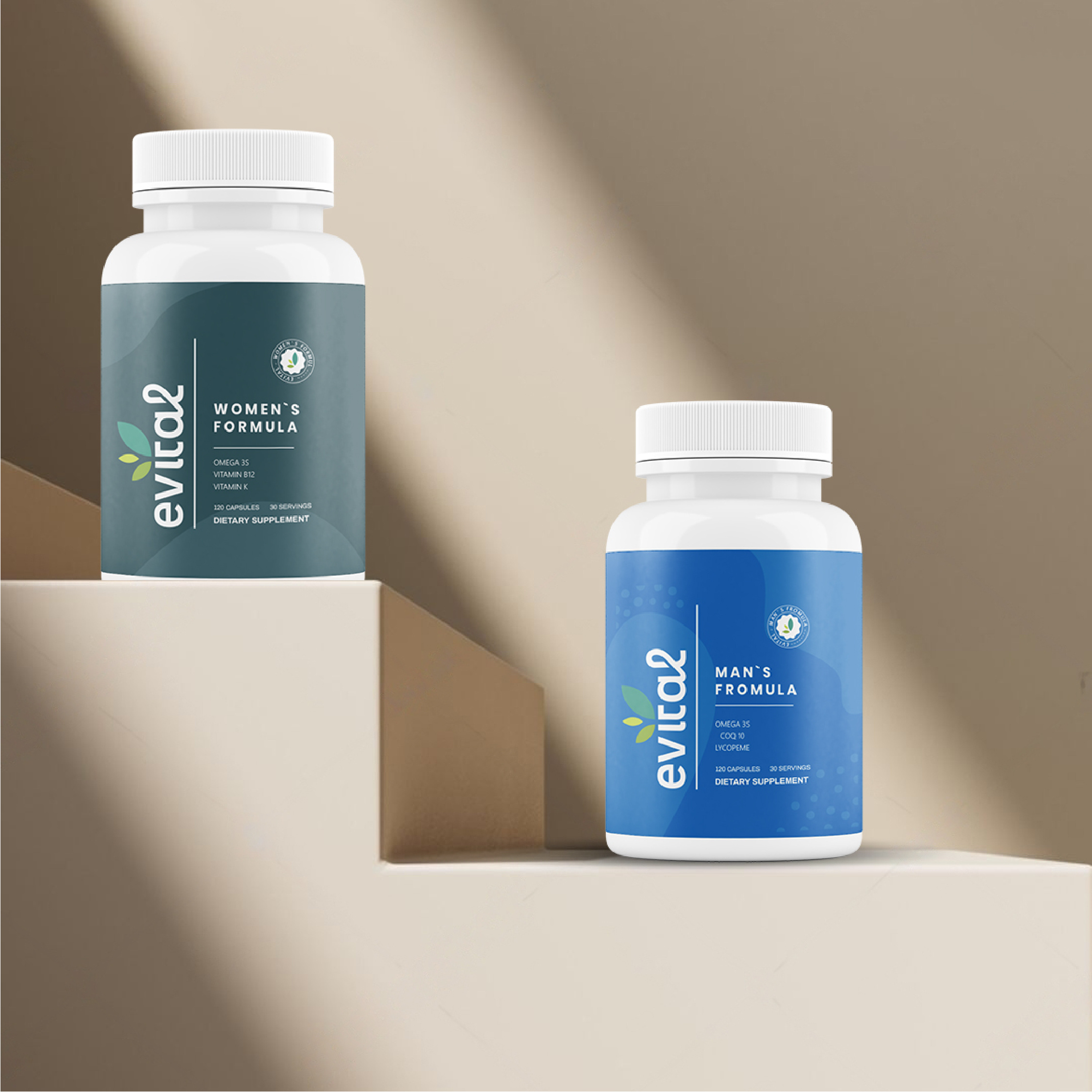 evital branding and packaging design by Colordesk Branding Agency on Dribbble