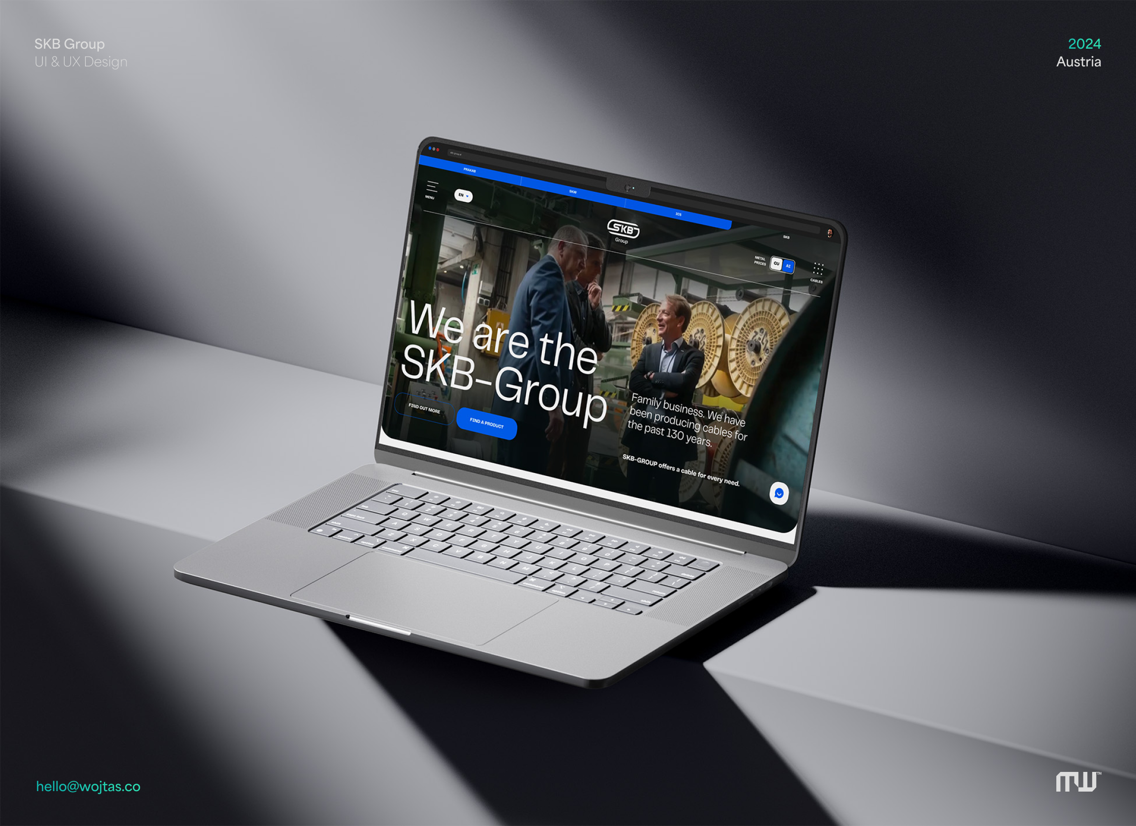 #1 - SKB Group / Website redesign by Matt Wojtaś on Dribbble