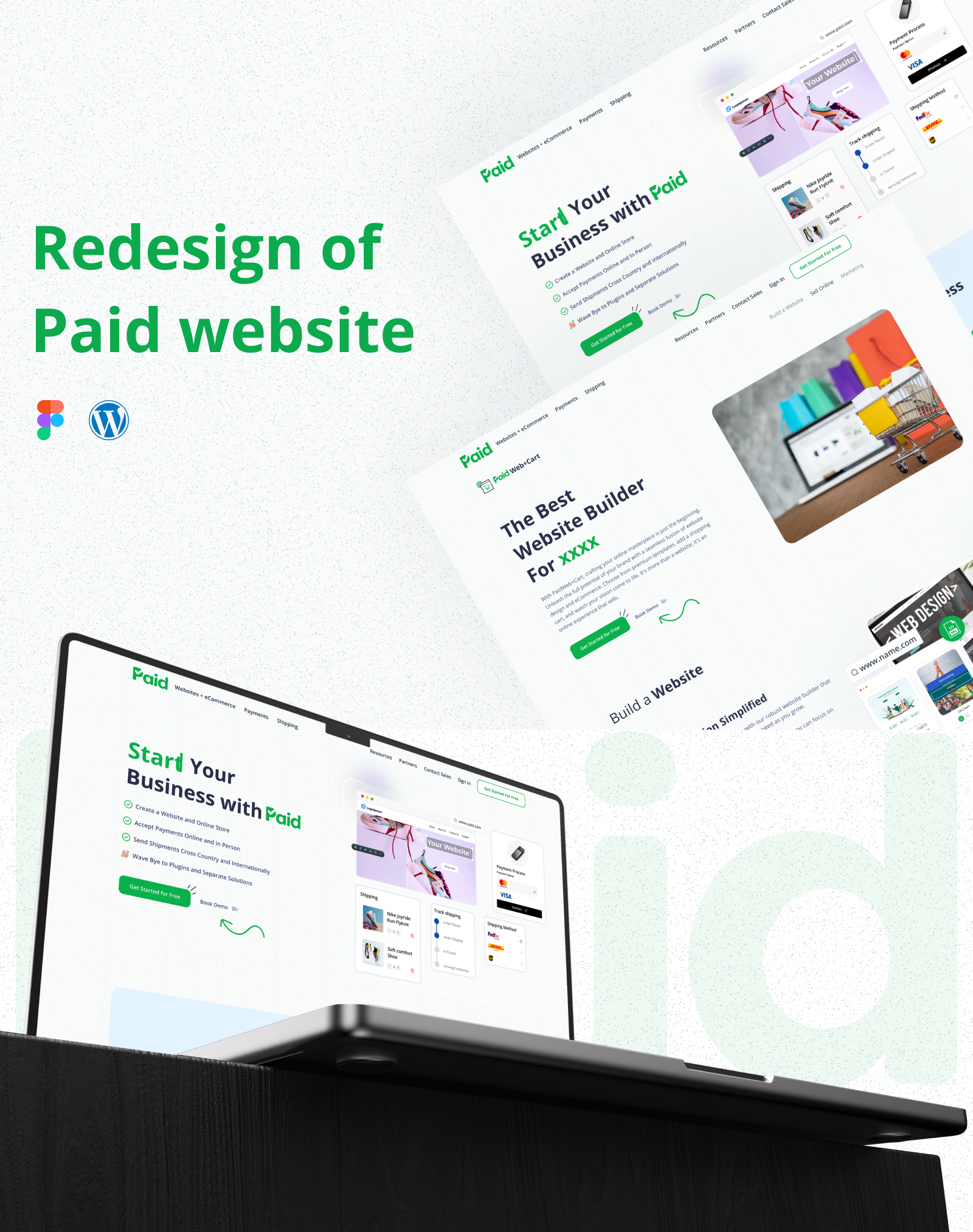 Paid Website Redesign designs, themes, templates and downloadable ...