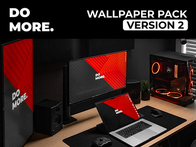 DO MORE v2 Wallpaper Pack by Thibeau Grosjean on Dribbble