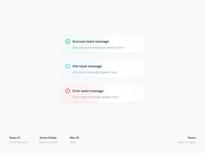 Toast Notification designs, themes, templates and downloadable graphic ...