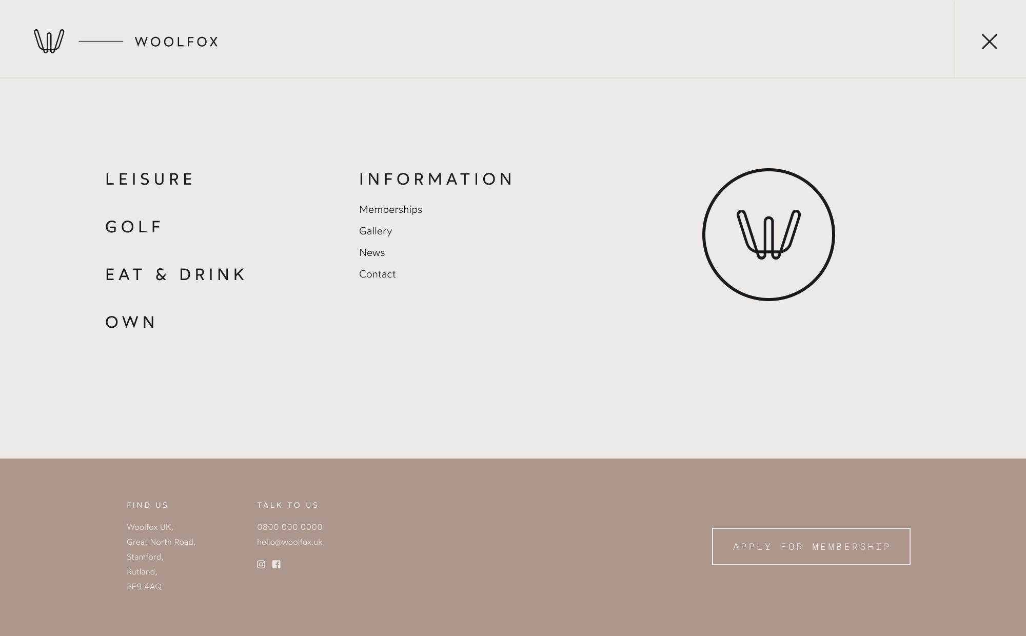 Exclusive Members Club Website by Ste Greig on Dribbble