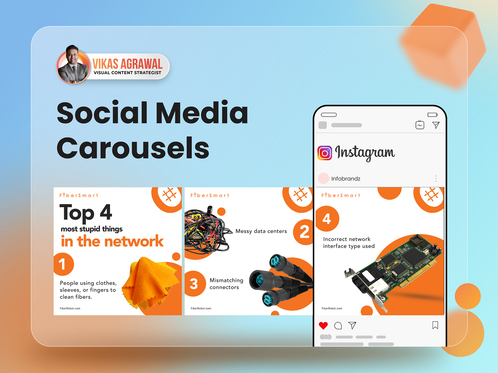Social Media Carousel's by Vikas Agrawal on Dribbble