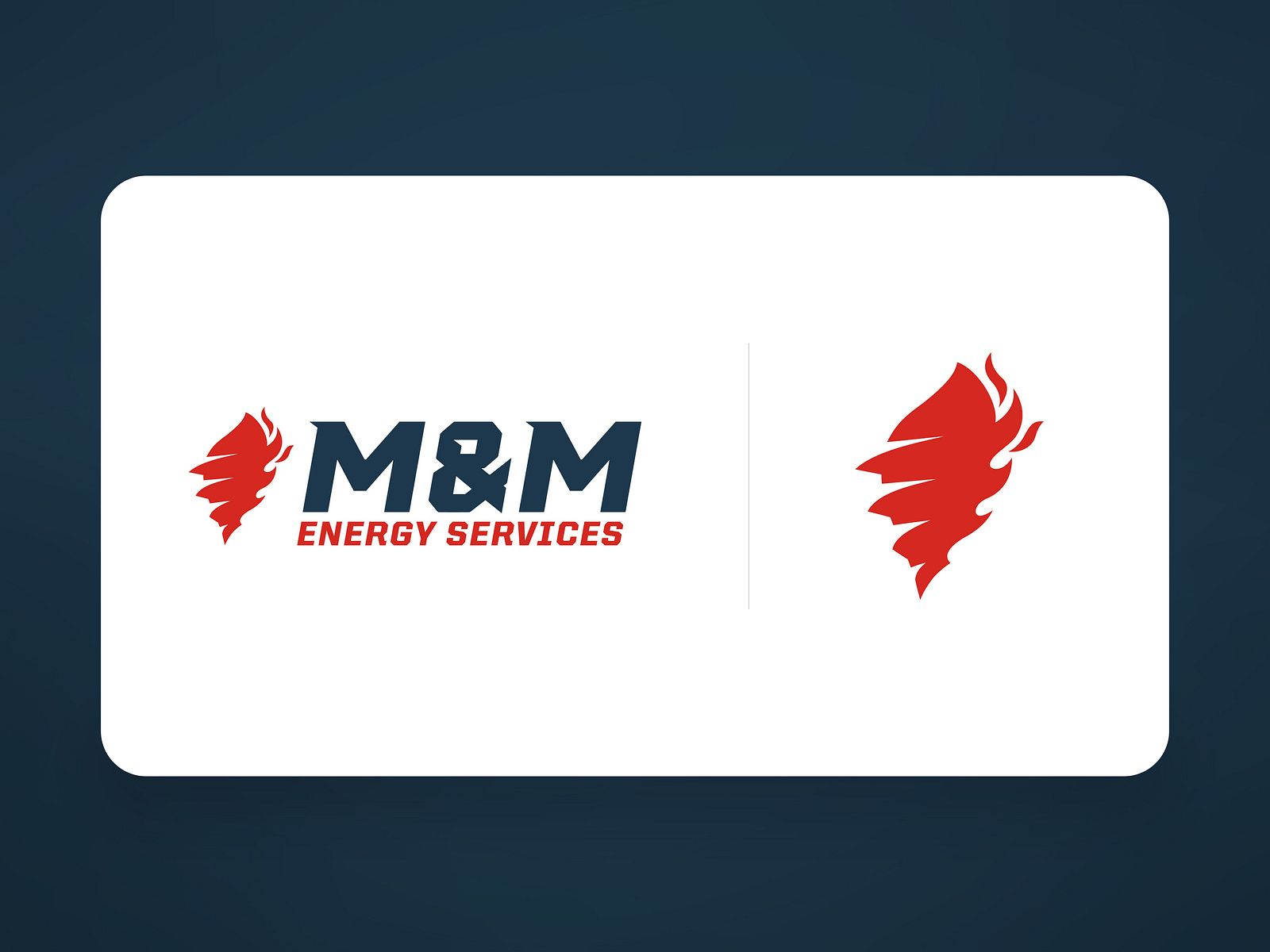 M&M Energy Services Logo Design by Katie Bourg on Dribbble