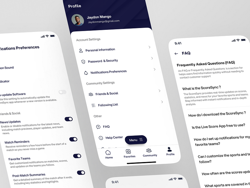 User Profile designs, themes, templates and downloadable graphic ...