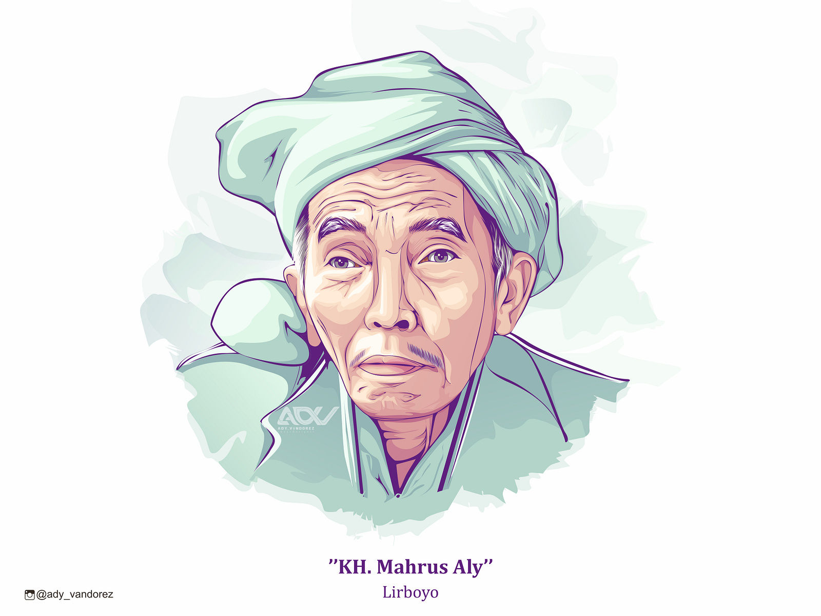 KH. Mahrus Aly by Ady vandorez on Dribbble