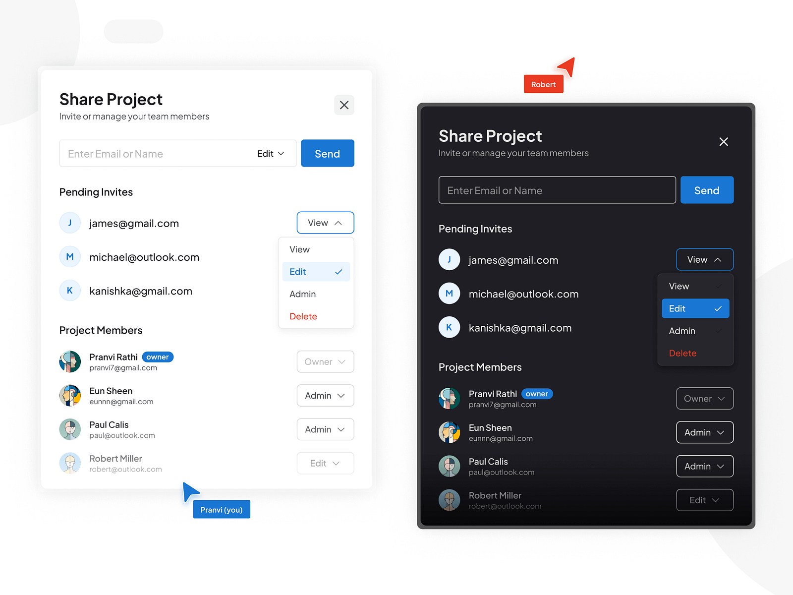 Share Modal UI by Rohan Deshpande on Dribbble Share Modal UI by Rohan Deshpande on Dribbble