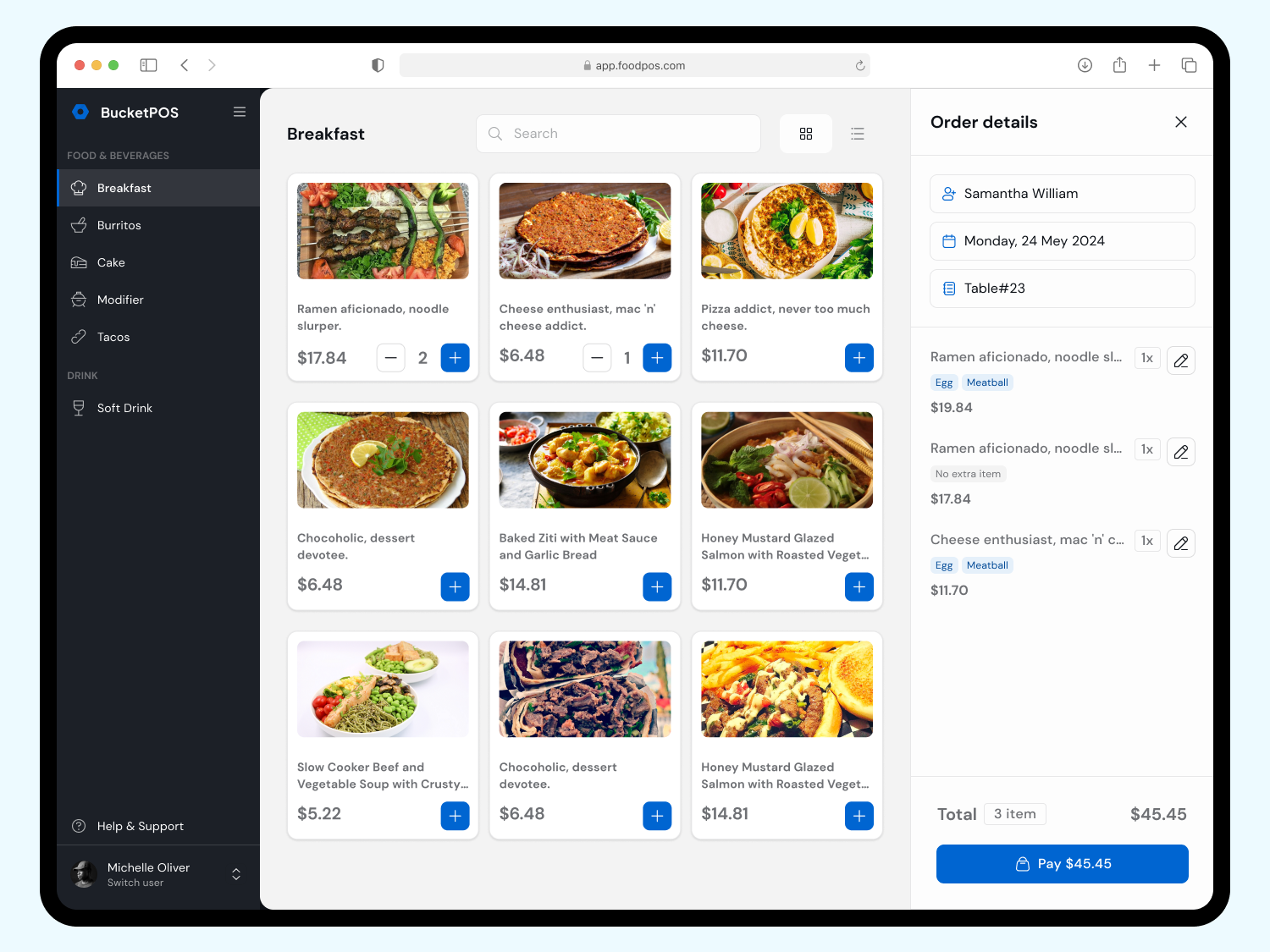 Point of Sales (POS) System for the Food and Beverage by Fajar Riza on ...