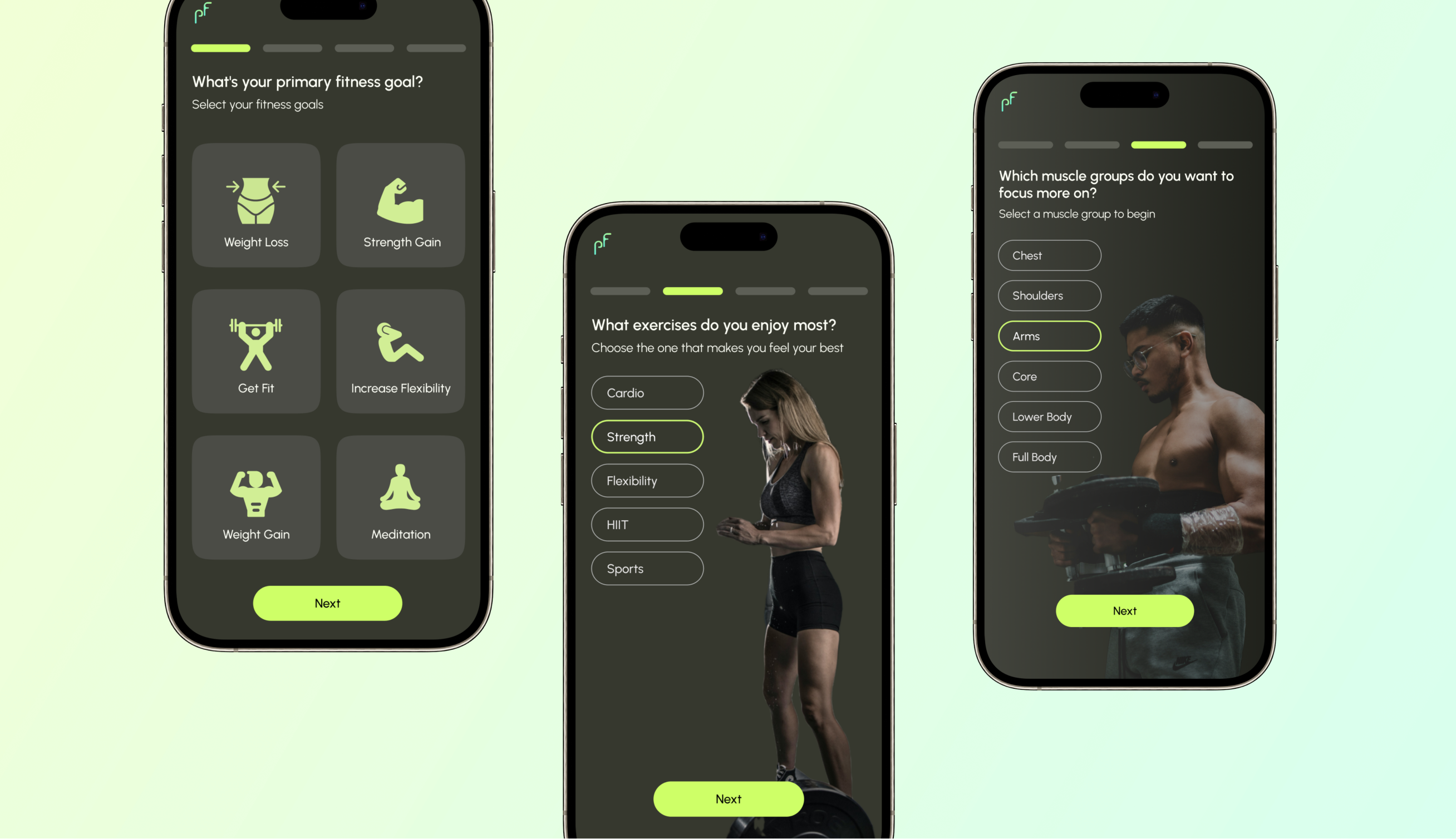 Fitness App UI/UX Design by Supriya Borgohain on Dribbble