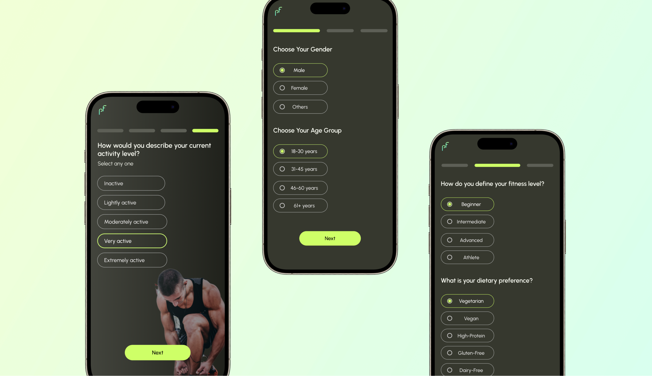 Fitness App UI/UX Design by Supriya Borgohain on Dribbble