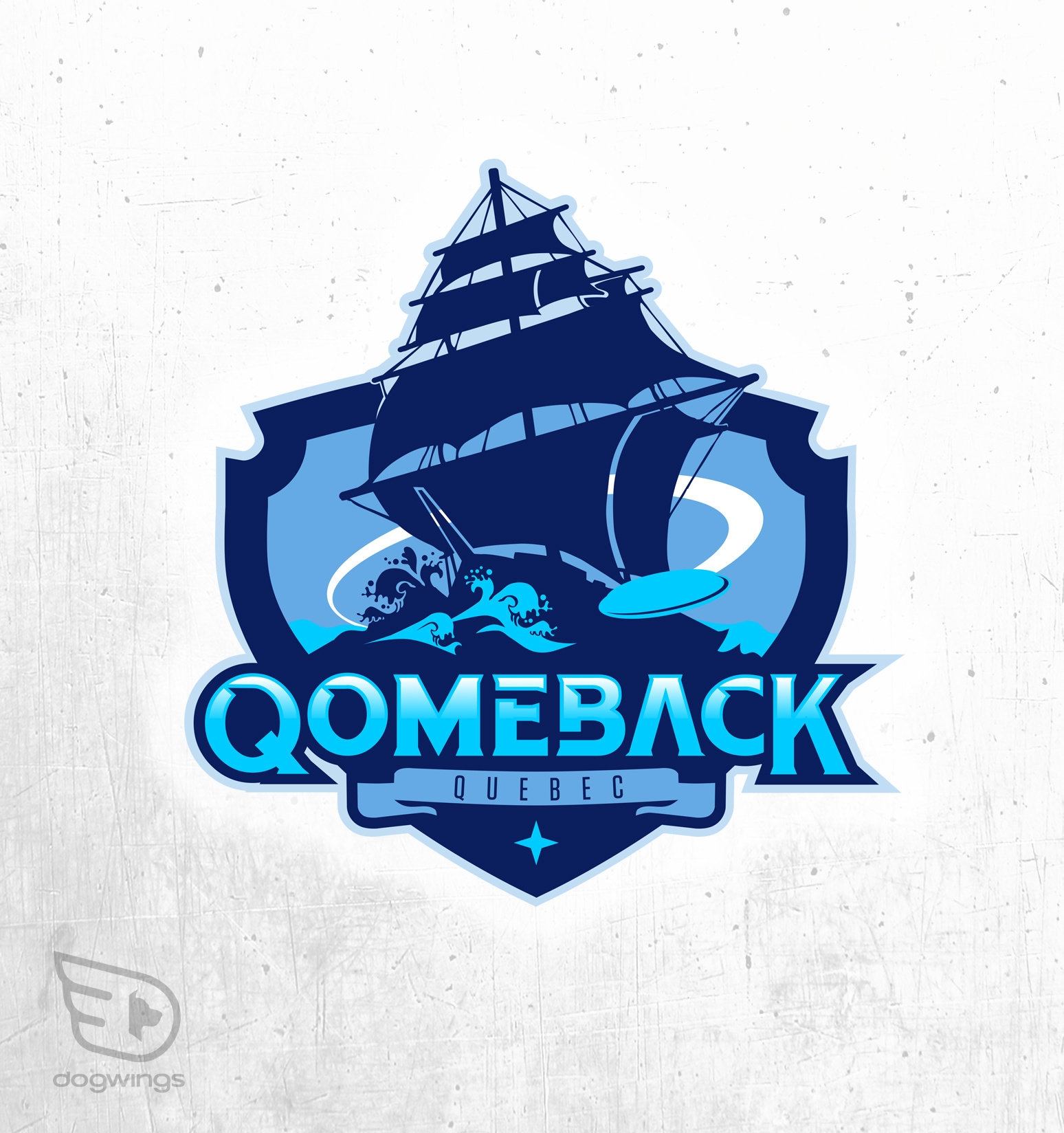 Logo concepts - disc team by Chip David on Dribbble