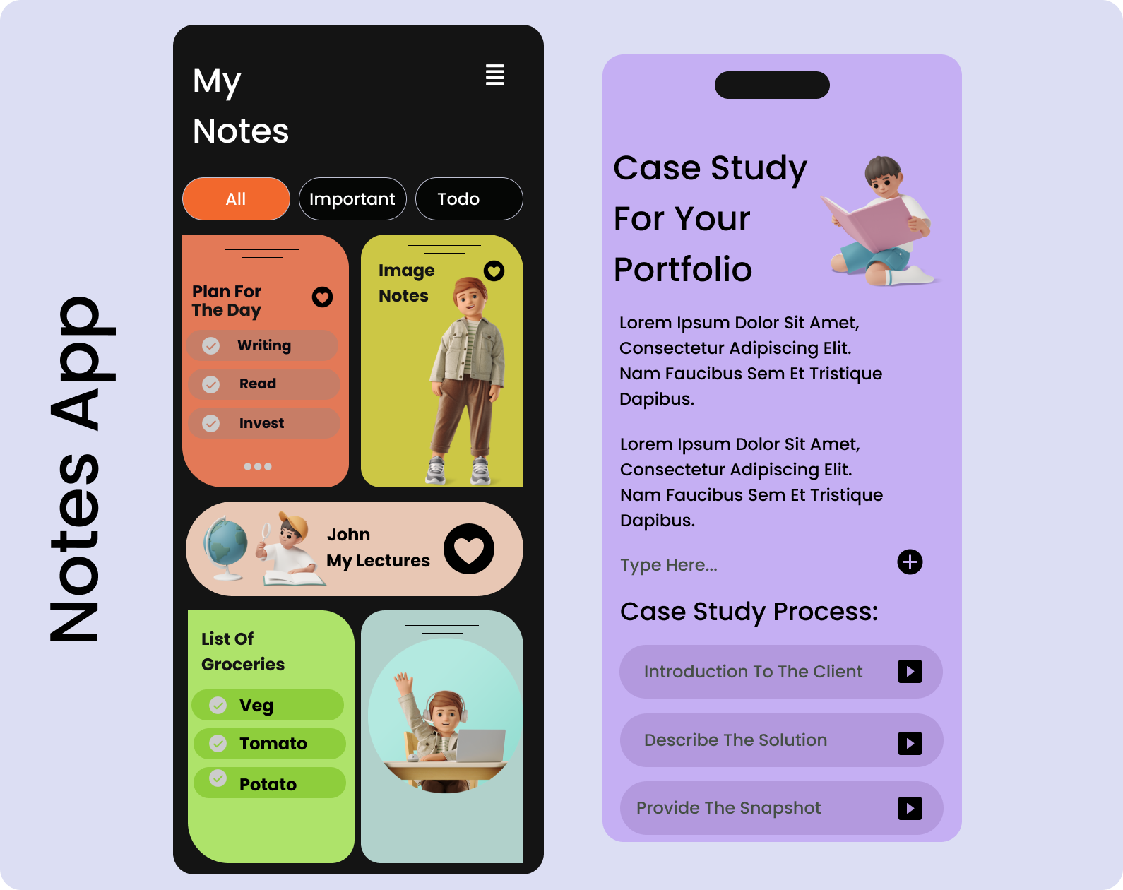 Notes App Design by Simran Shaikh on Dribbble