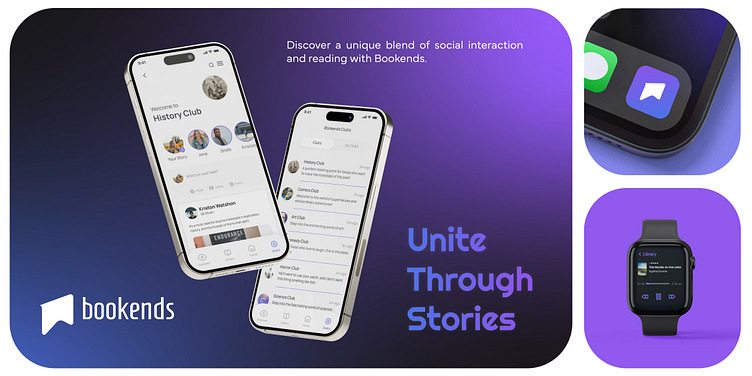 Bookends Mobile App - Ui/Ux by Buse Gündoğan on Dribbble