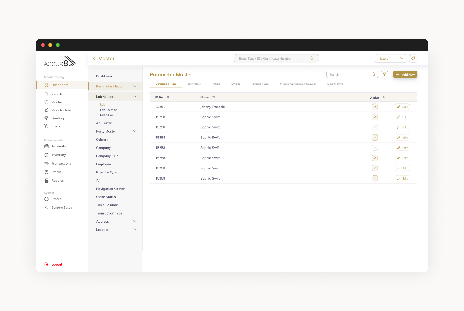 Diamond Inventory Explorer!💎 by Palak Pitroda on Dribbble