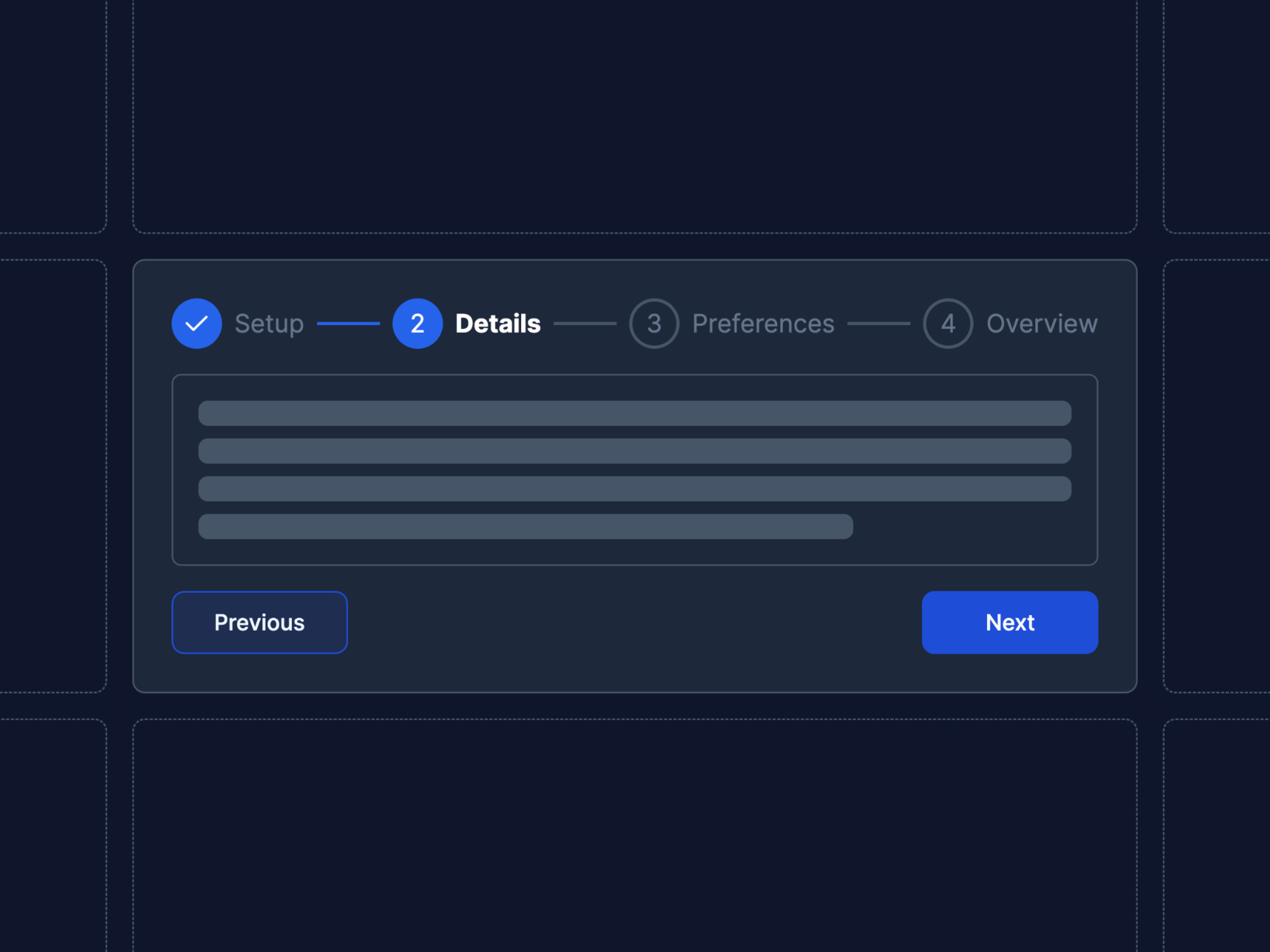 Wizard menu - React component by Maxim (Maximized Studio) on Dribbble