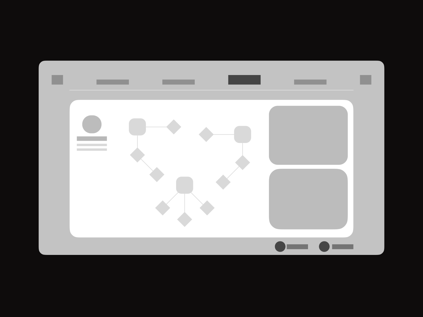 30 Days of UI - 04/30 Game UI (Skill Tree) by iliketomoveit on Dribbble