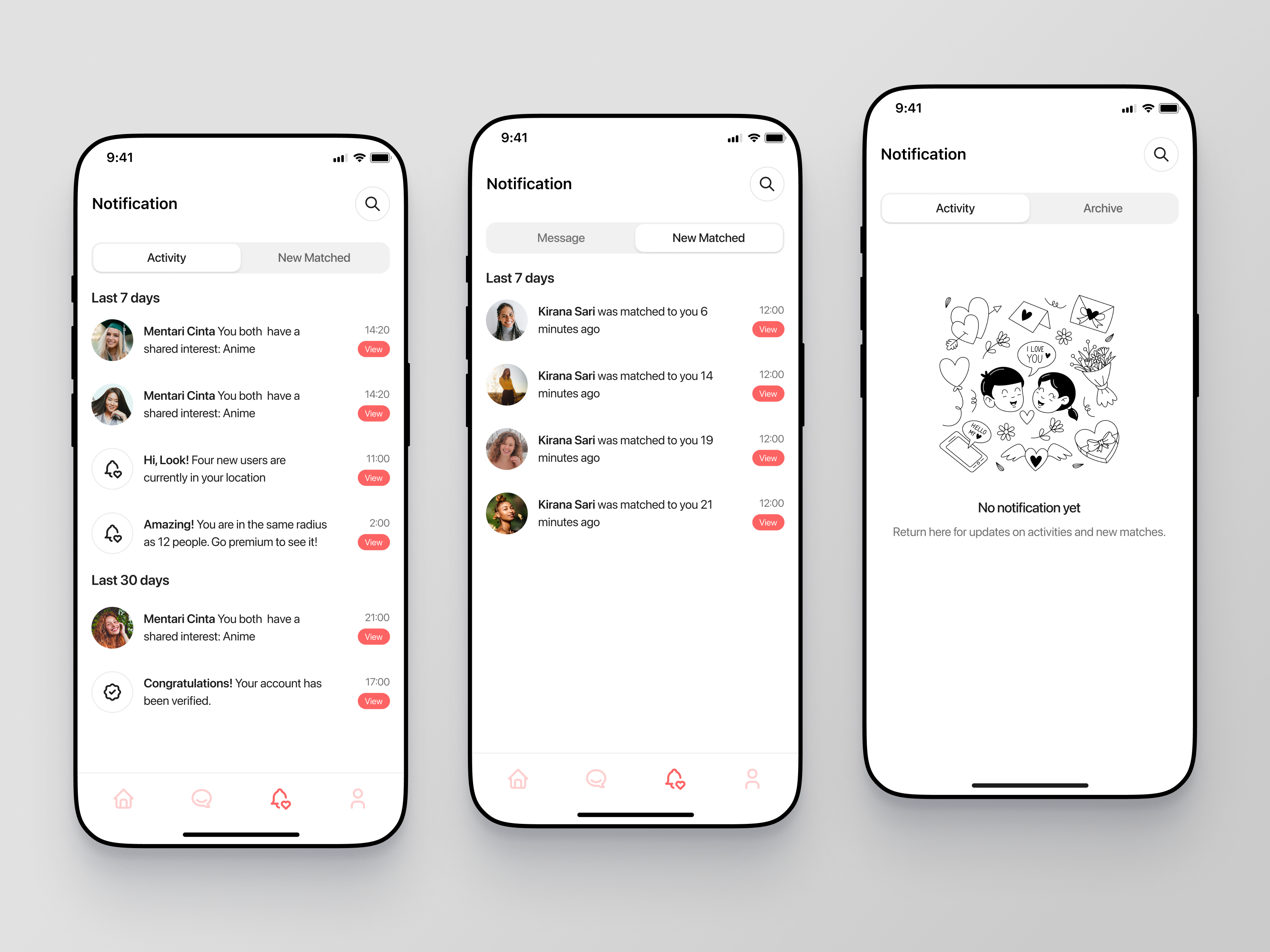 Sweprek - Notification by Haqqi Ilmiawan for Kretya Studio on Dribbble