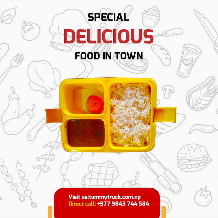 Food Design by Anjeela Shrestha on Dribbble