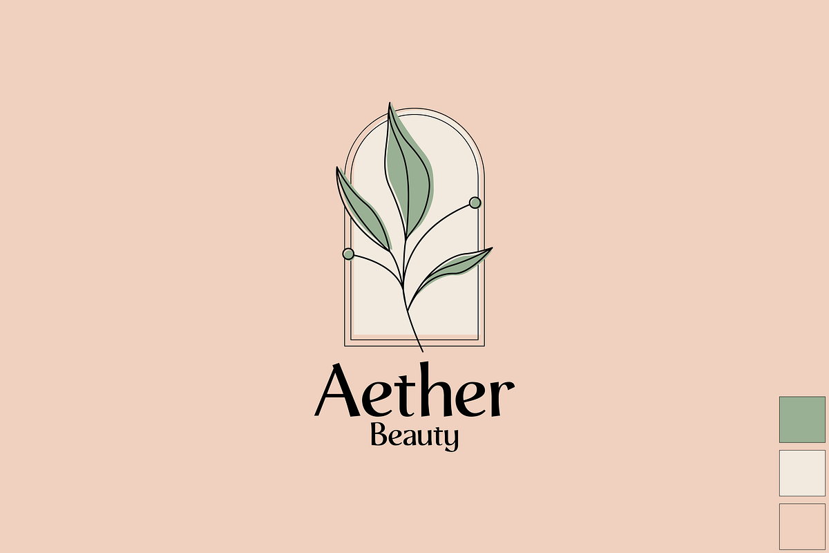 Aether Beauty Logo by Designerhubbb87 on Dribbble