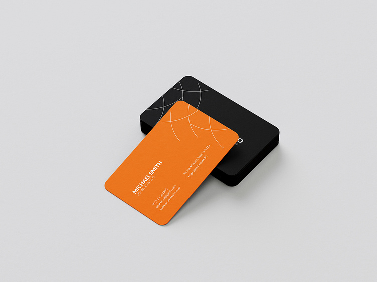 minimal, professional business card by Mohammad Mizan on Dribbble