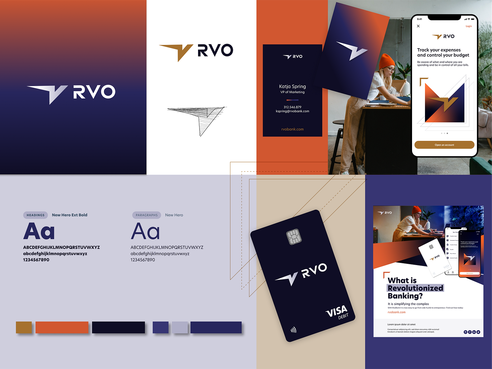 Visual ID by Sarah Schaper for Nymbus on Dribbble