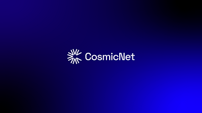 CosmicNet Logo Design by Bojan Gulevski on Dribbble