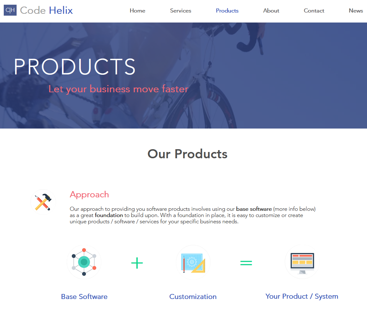 Code Helix Products by Rohith Lasrado on Dribbble