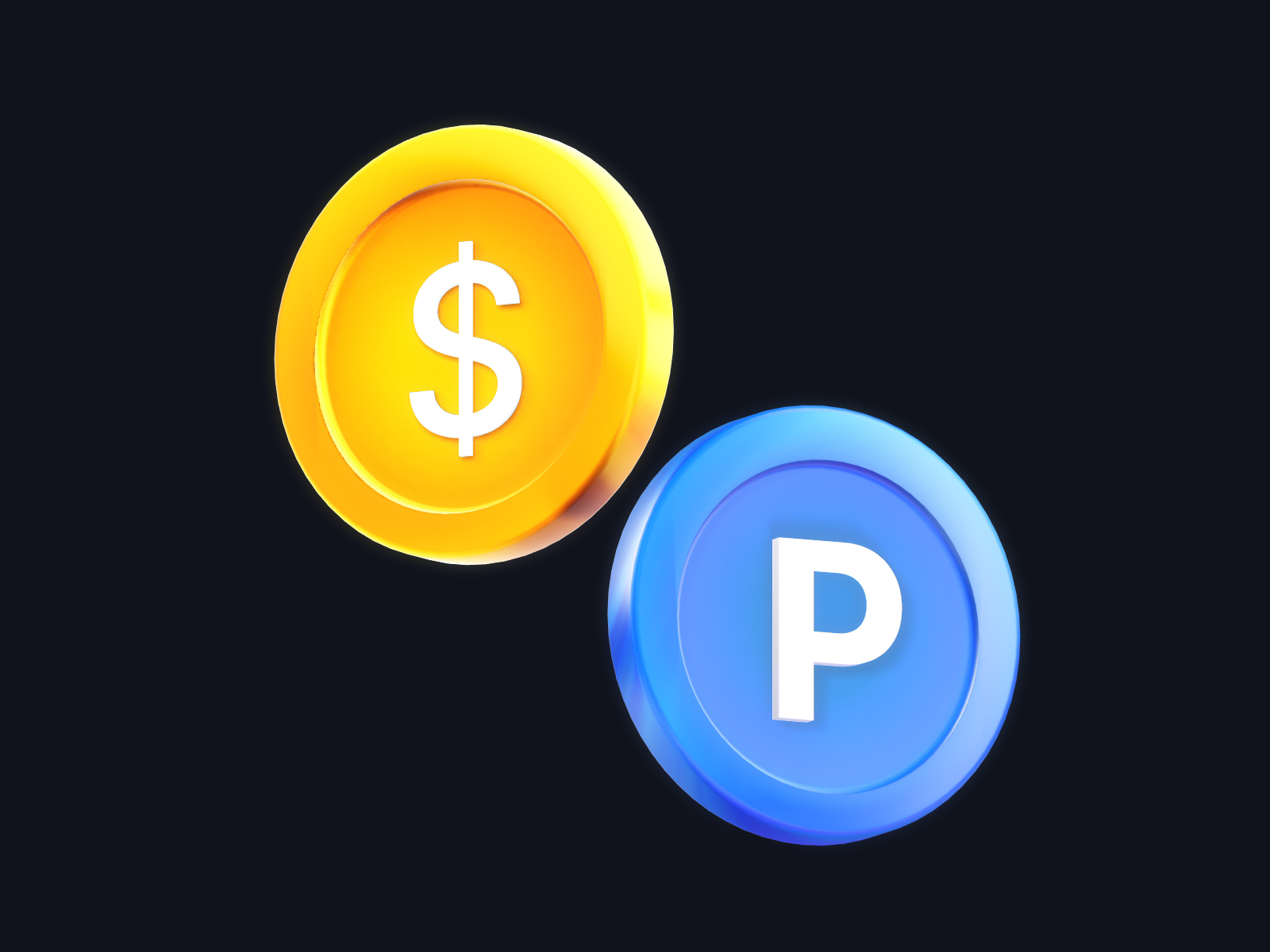 3D Coins by Ayaka Fuji on Dribbble