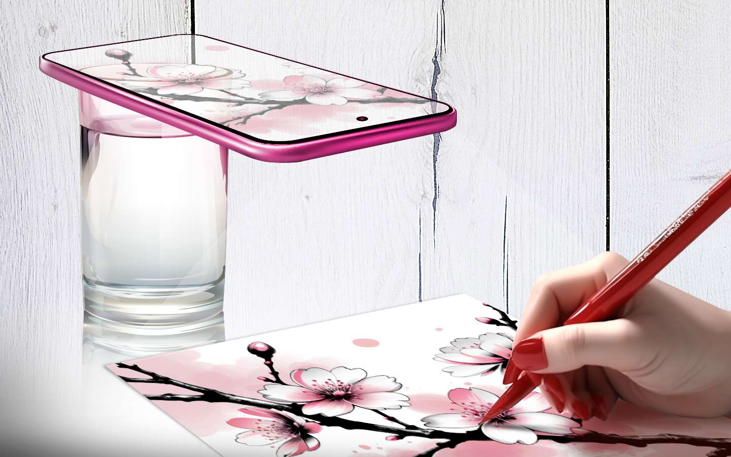 Illustrations for AR Drawing app tutorial by Alena on Dribbble