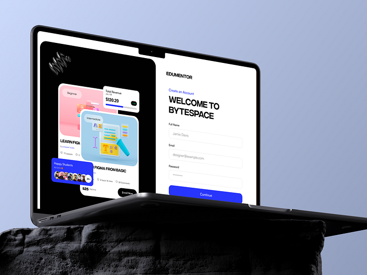 Login page web ui design by Roohi Koohi on Dribbble