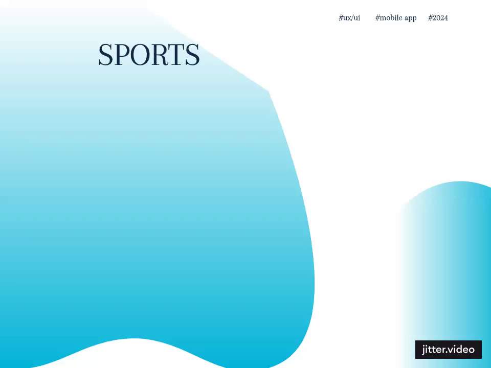 Sports Community App by Nayantara Bothra on Dribbble