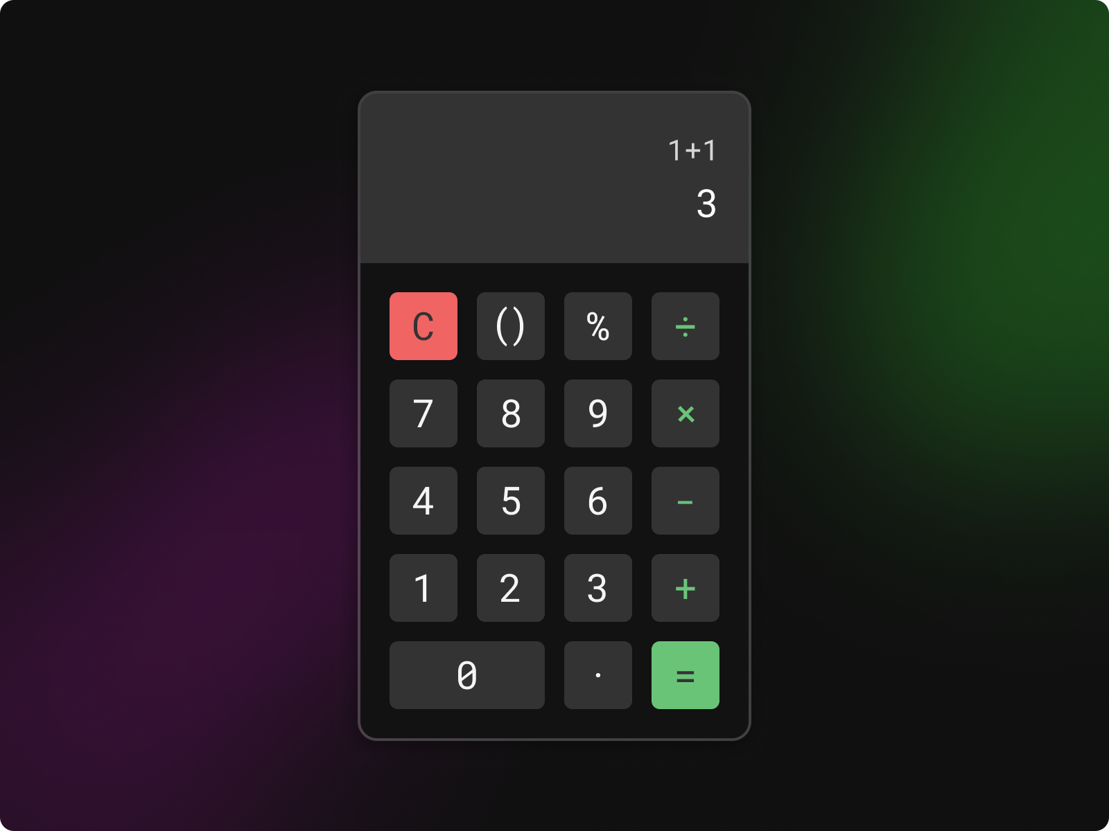 Day 13 of improving my UI skills · #13 Design a calculator by Luis ...