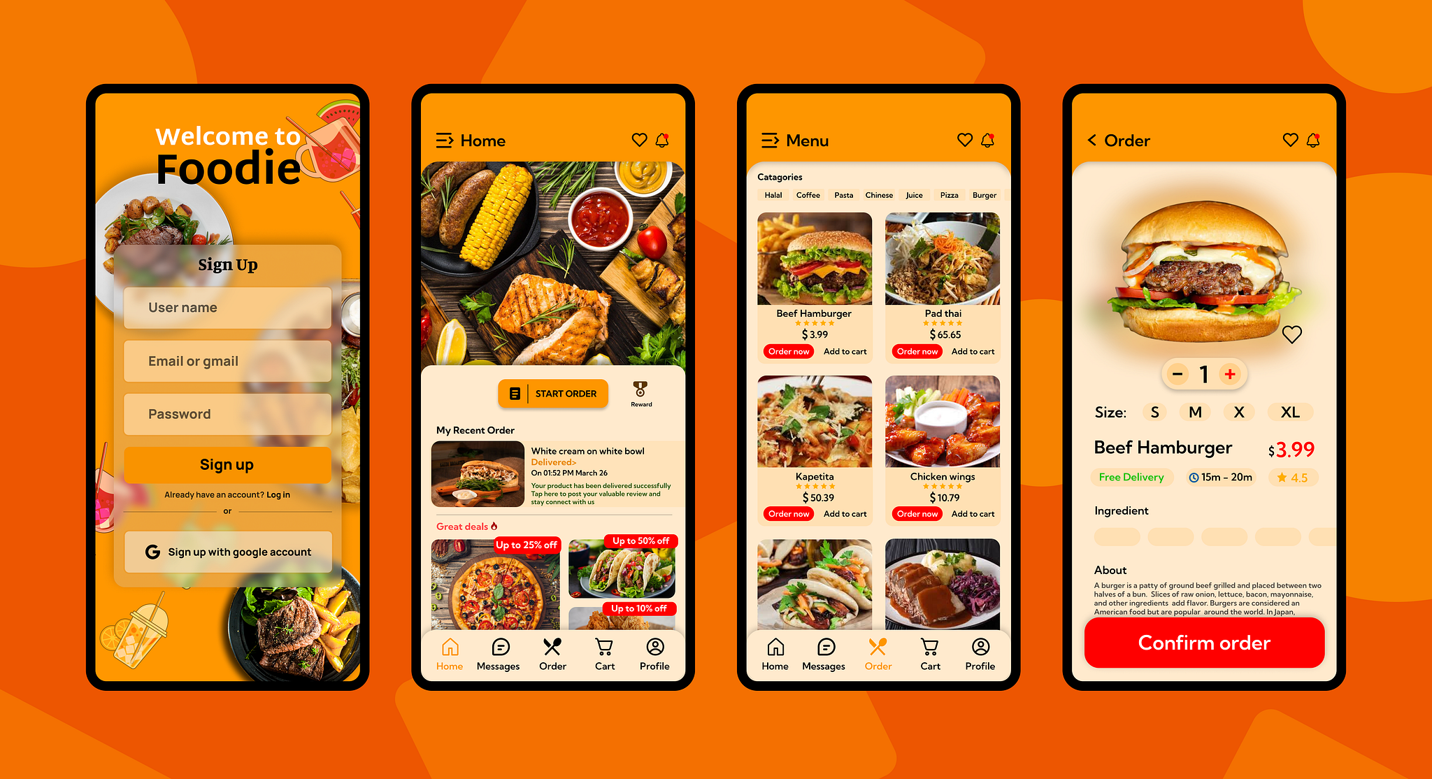Restaurants App UI Design by Mohammad Emon on Dribbble