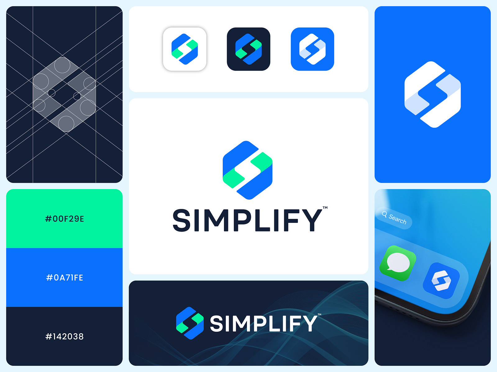 Simplify Logo Design by Sobuj Hasan on Dribbble
