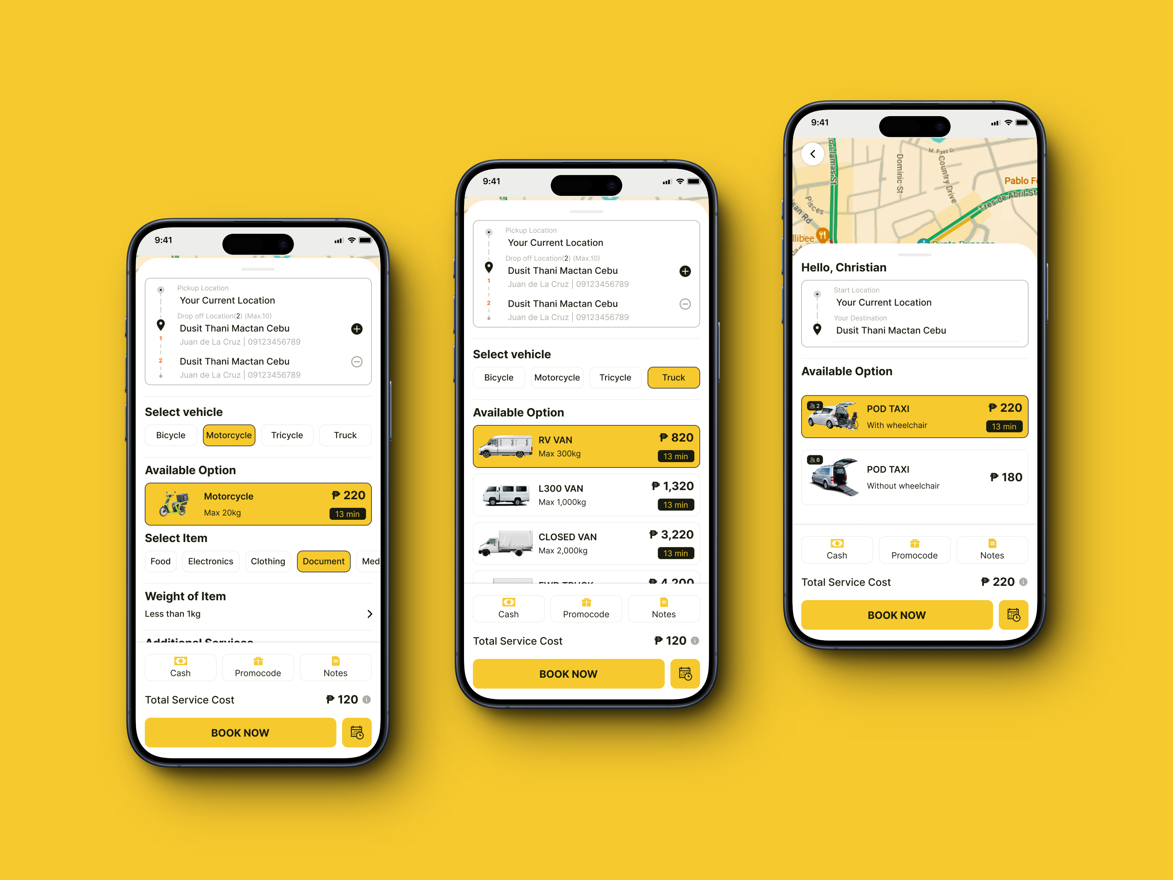 One App Zone Express Booking by CHRIS CHAN on Dribbble