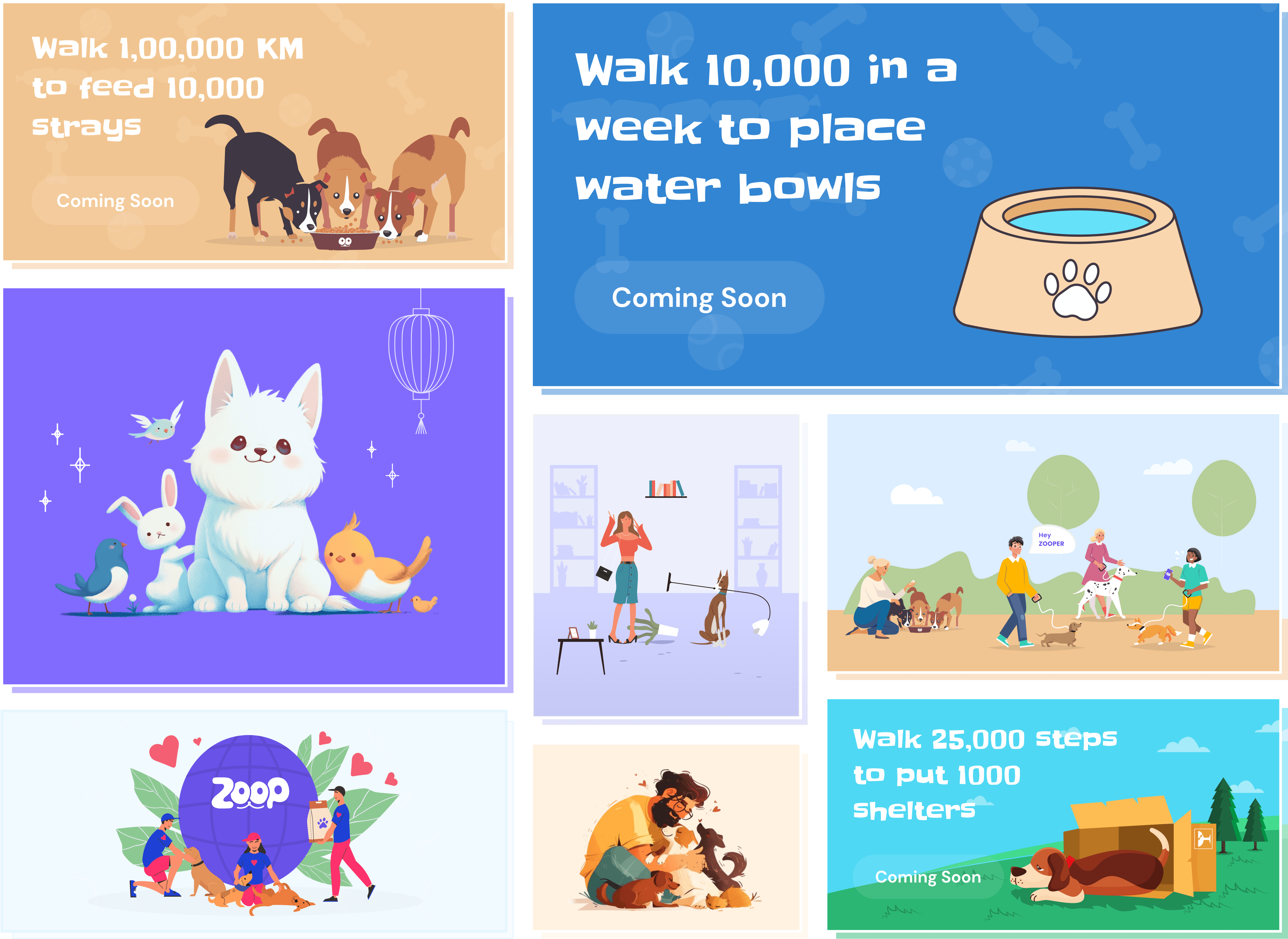 Zoop: A Pet Walking Application by Arshdeep Singh on Dribbble