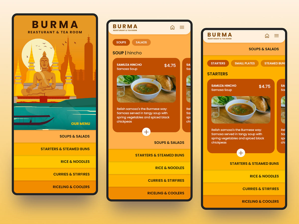 Browse thousands of Menu Mobile images for design inspiration | Dribbble