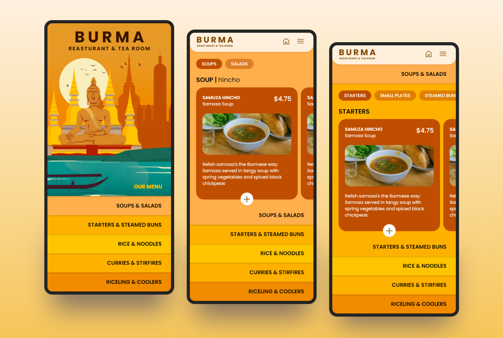 Restaurant Digital Menu by Ajayvir Singh Pal on Dribbble