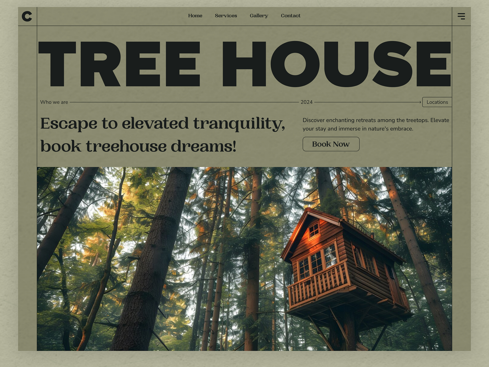 Tree House Web Design glimpse by Master Creationz -Global UI UX Design ...
