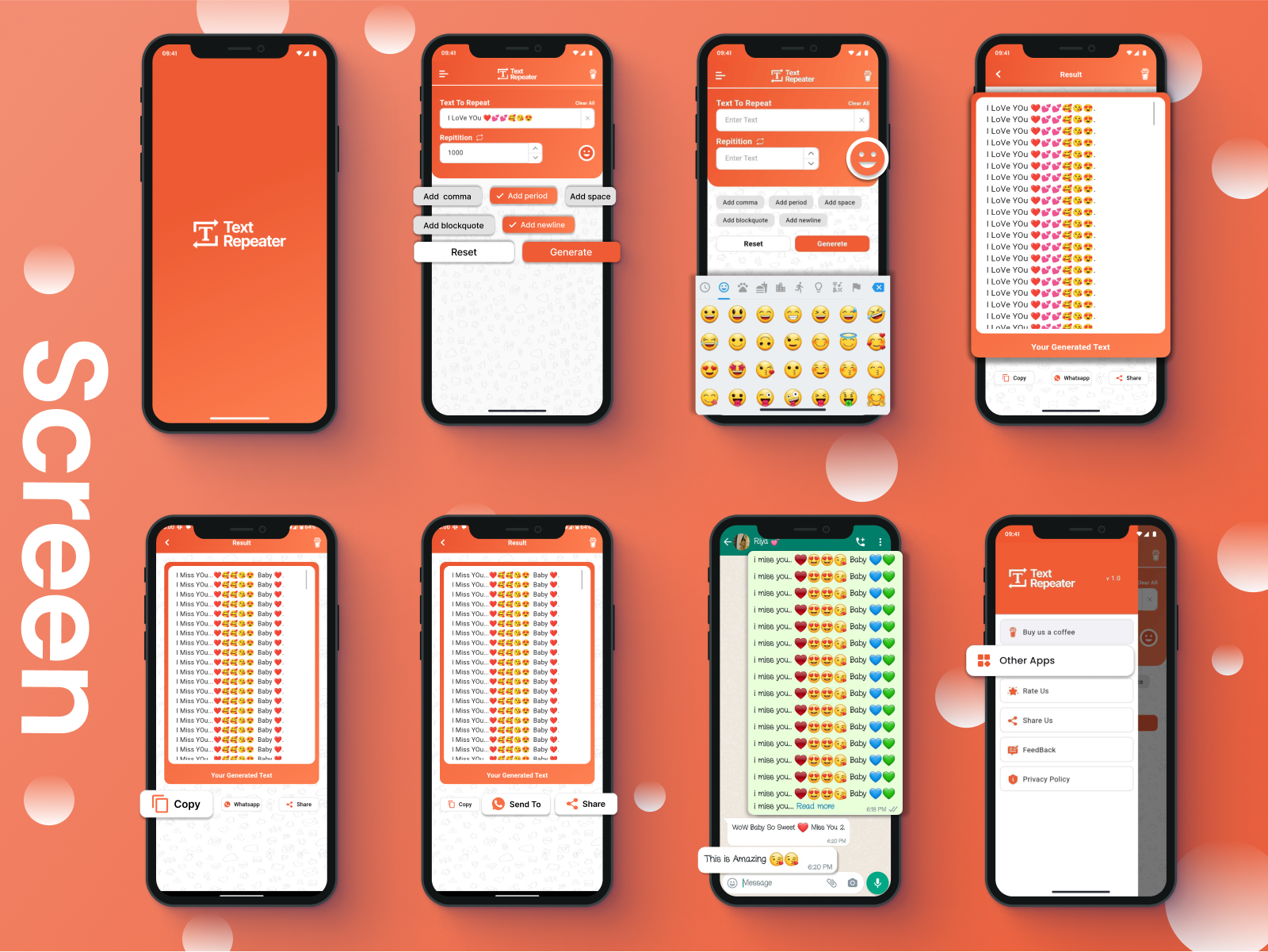 Text Repeater UI/UX Case Study by Abdul Wahab on Dribbble