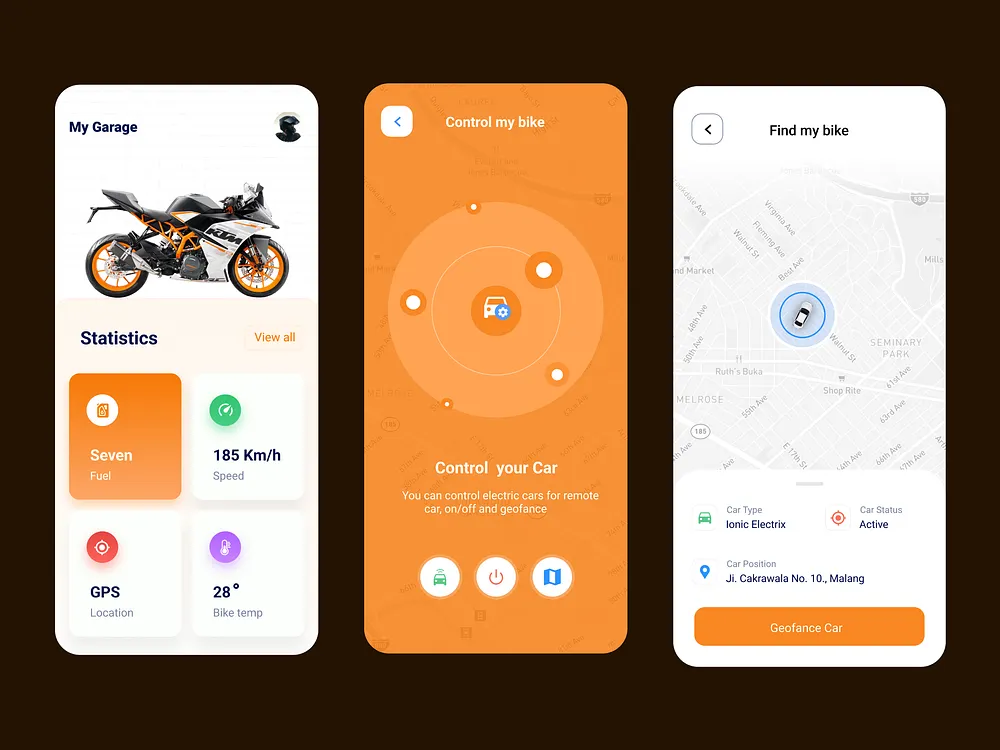 Garage UI designs, themes, templates and downloadable graphic elements ...