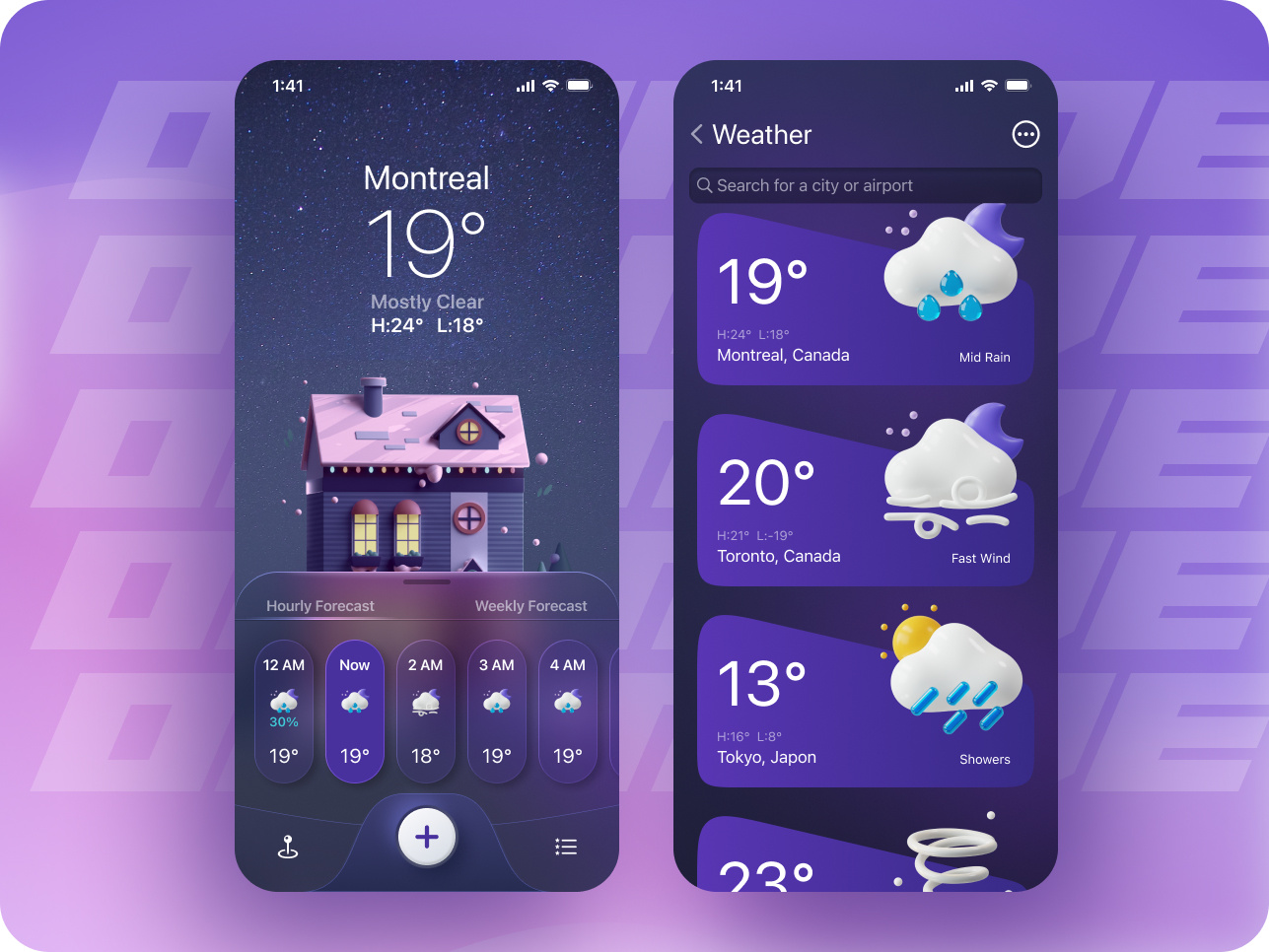 The real Weather... by Akintoye Olamide on Dribbble