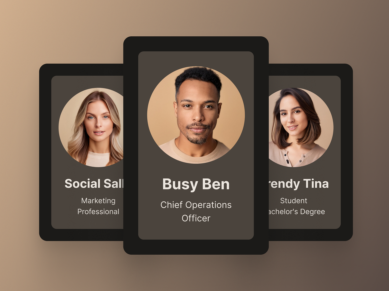 User Persona - Social Media App by Helena Cucas Silva on Dribbble