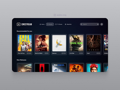 Ott UI Design designs, themes, templates and downloadable graphic ...